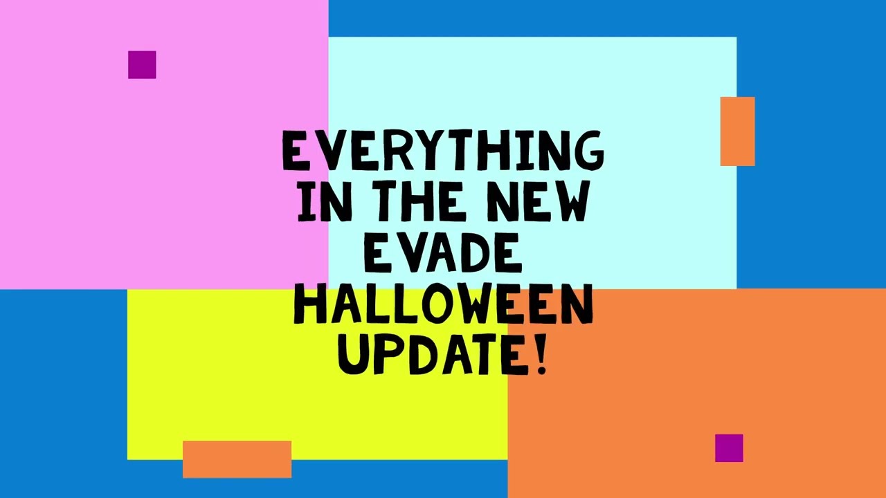 *EVERYTHING* in the new Evade Halloween Update! - YouTube