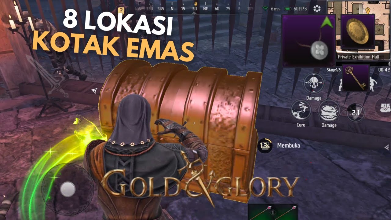 Gold And Glory: Lokasi Peti Emas Untuk Dapat item Ungu "Seperti Kunci ...