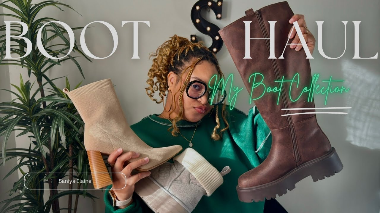 BOOT COLLECTION HAUL| What’s in my boot collection? - YouTube
