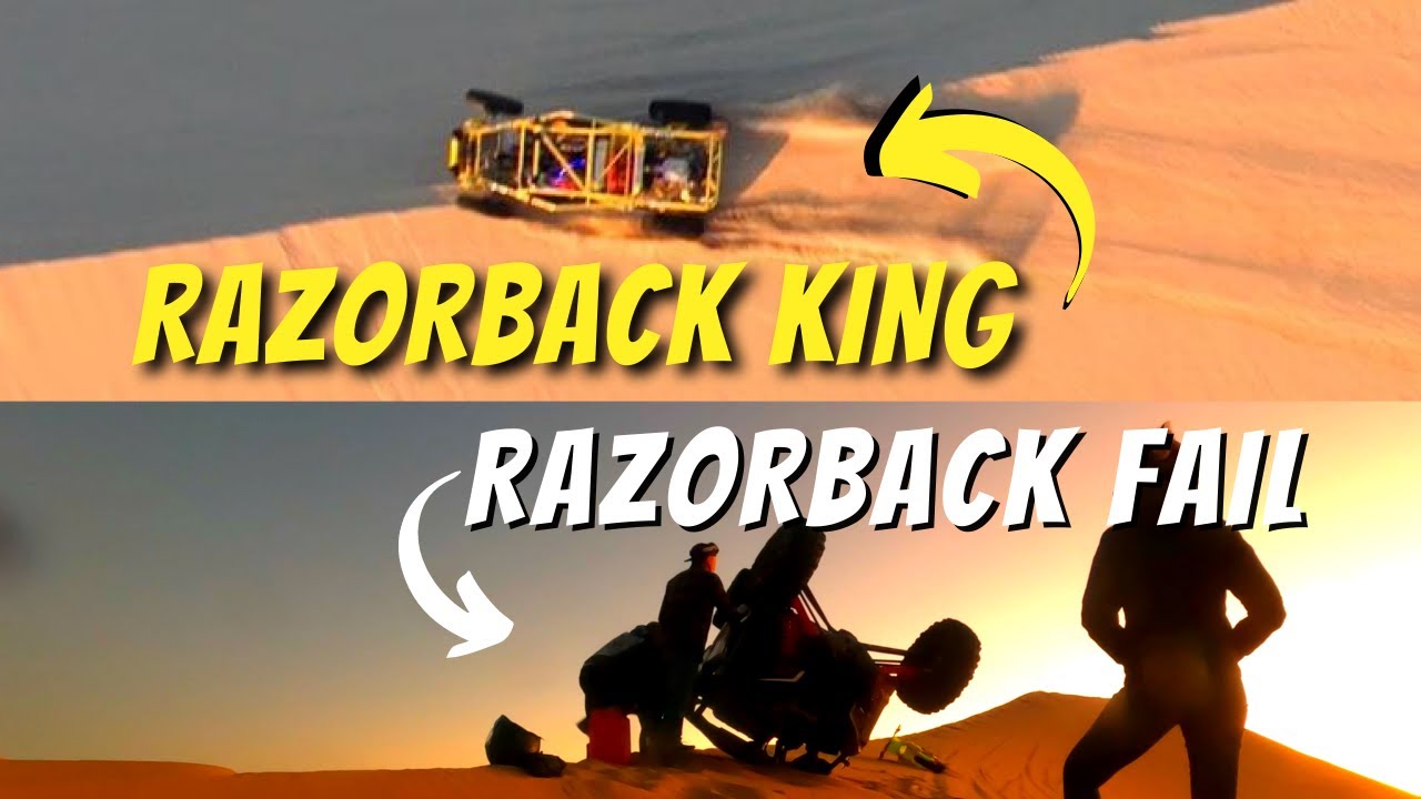 Dragon's Back - 300 Ft Tall Razorback Dune - Dumont Dunes - YouTube