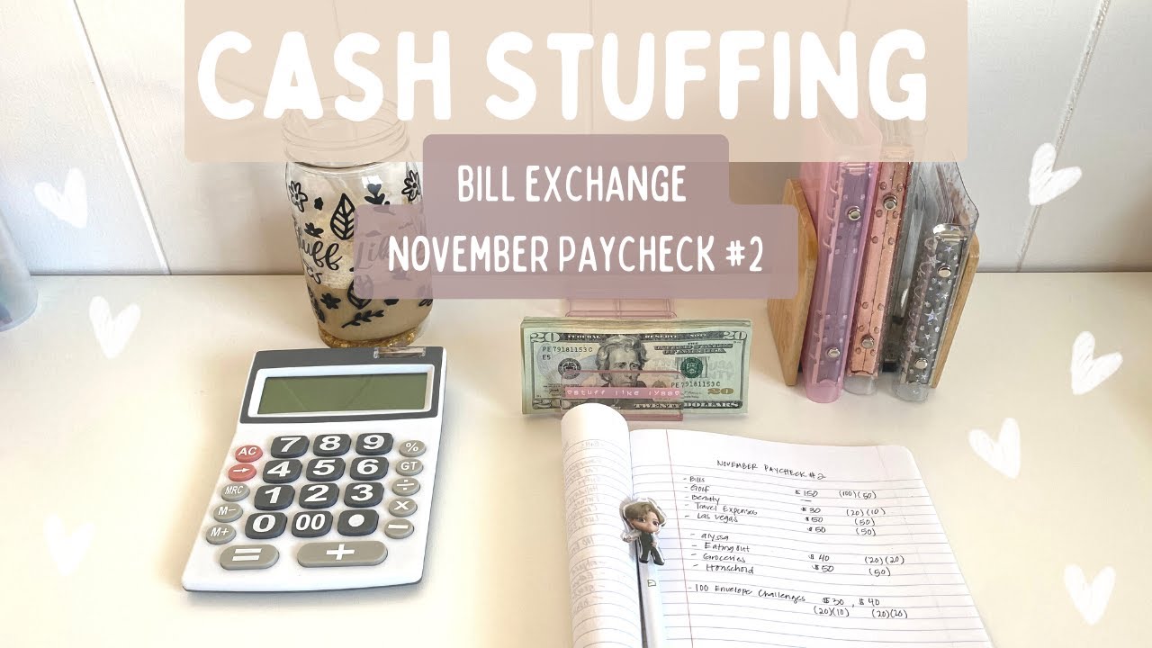 Bill Exchange | How I Make Change Without Going To The Bank | November ...