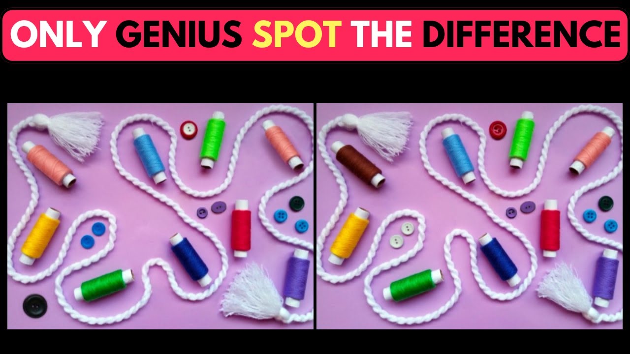 SPOT THE DIFFERENCE | ONLY 1% CAN FIND ALL | FIND THE DIFFERENCE Game ...