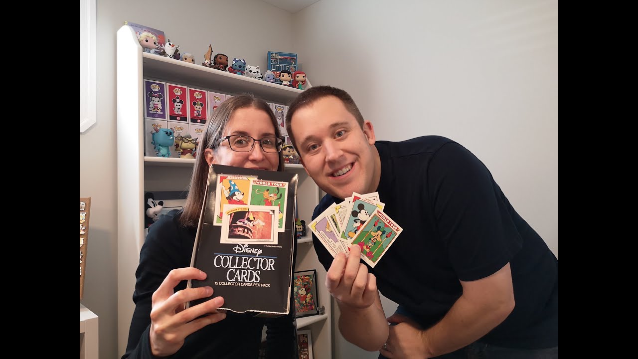 Disney Collectible Trading Card Unboxing | Disney Collector Cards ...