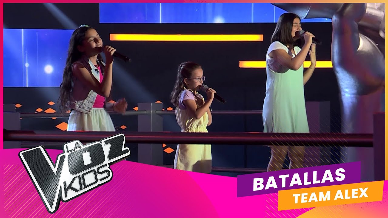 Sofía, Delfina y Regina cantan "De ellos aprendí" | Batallas | La Voz Kids Uruguay 2023 - YouTube