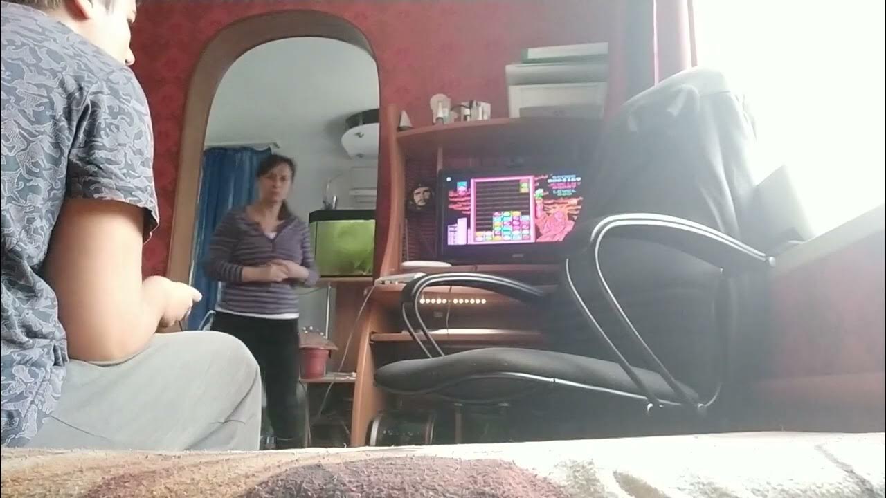 Komputersem играет в Pinball и Magic Jewelry на приставке Dendy - YouTube