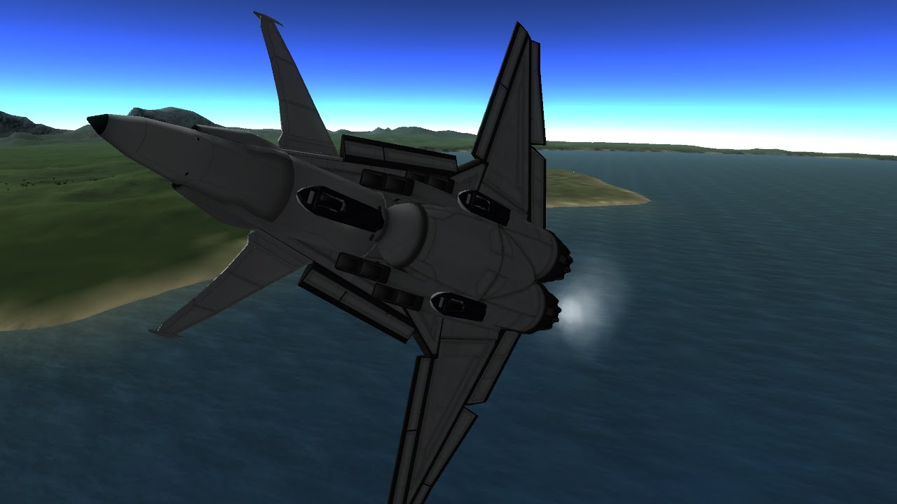 Flying on a Wing and a Prayer - KSP, The SkyHawk Mk2 - YouTube