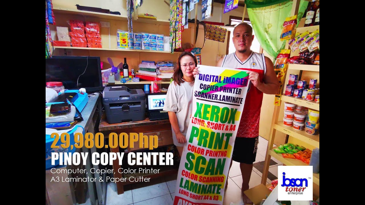 Josan Toner Pinoy Copy Center Business Package - YouTube
