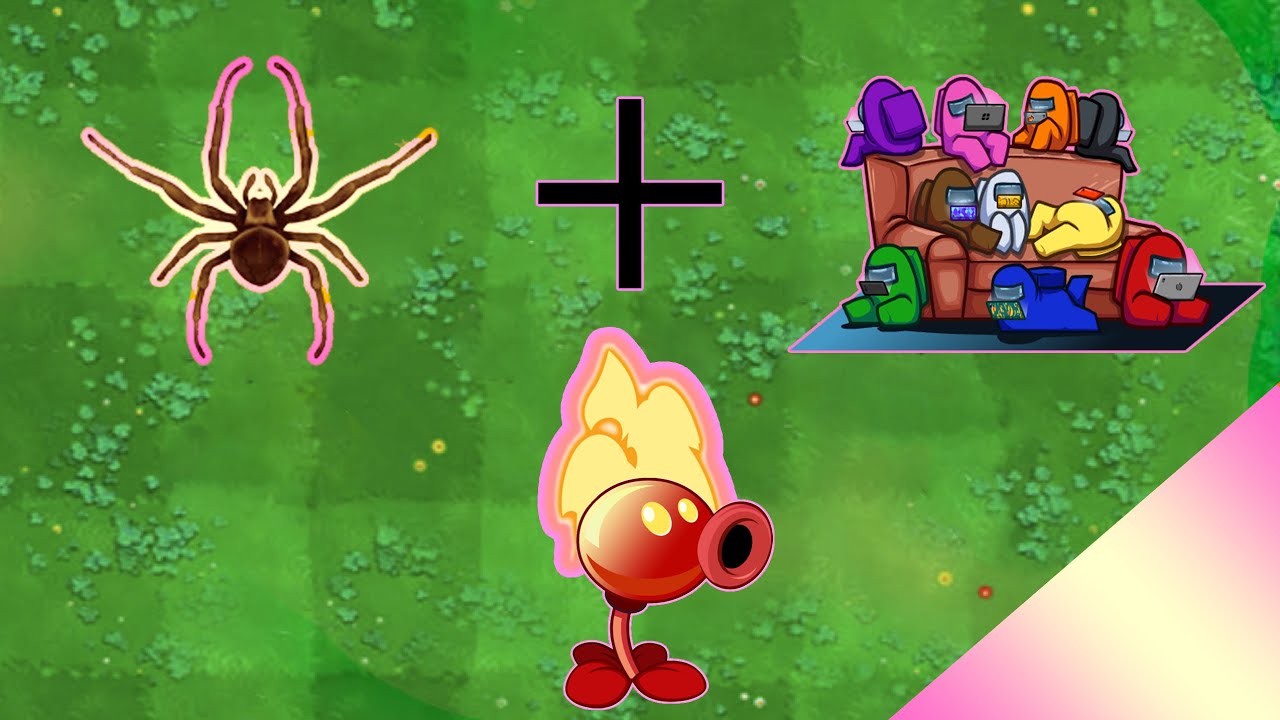 Plants vs Zombies Fusion Hack Animation ( Spider + All Among Us ...