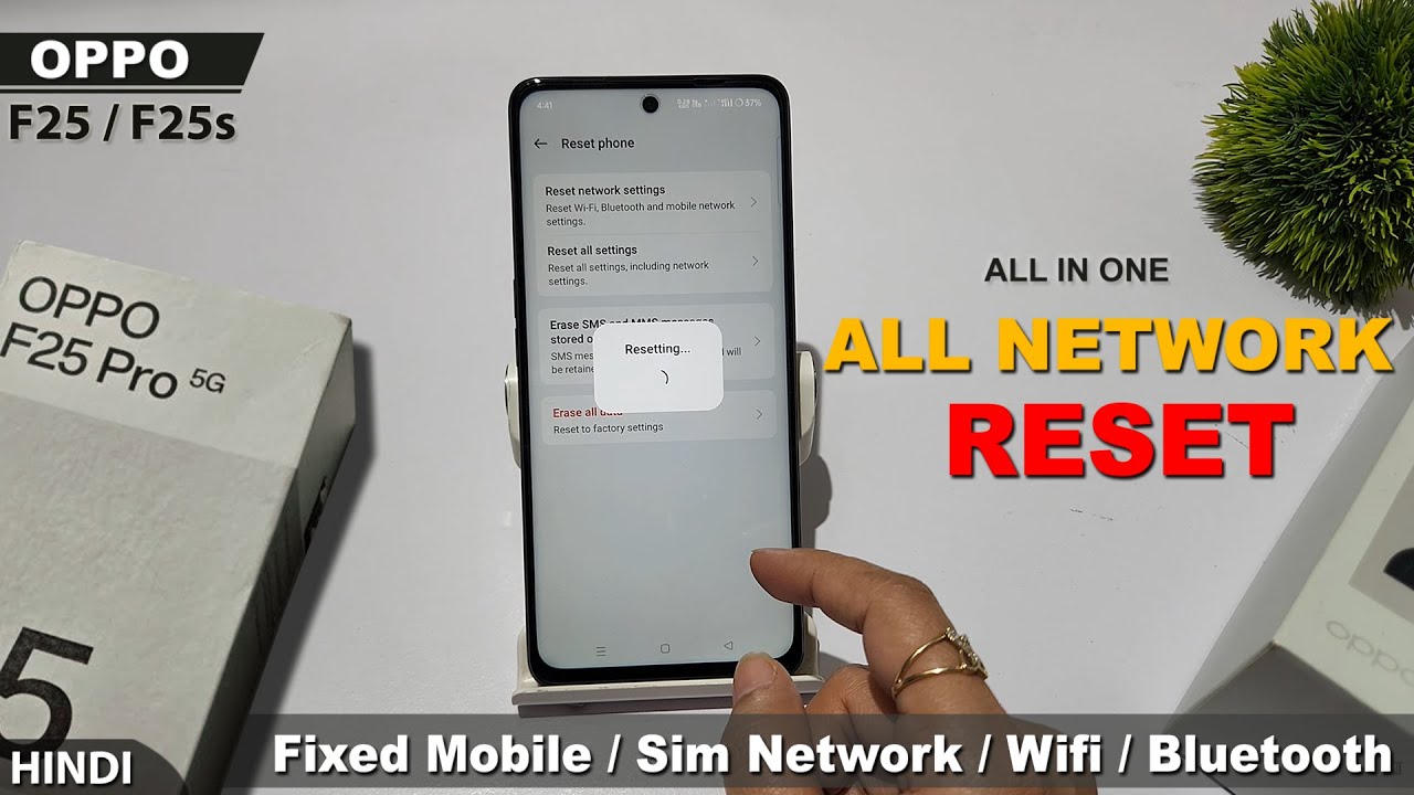 How to reset network in oppo f25 pro 5g, f25s pro | oppo f25 pro me ...