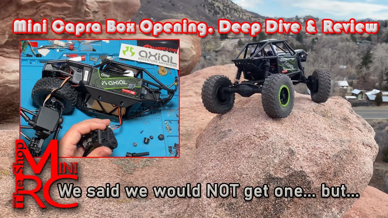 UTB18 - Axial Mini Capra Box Opening and DEEP DIVE review. The UTB18 ...