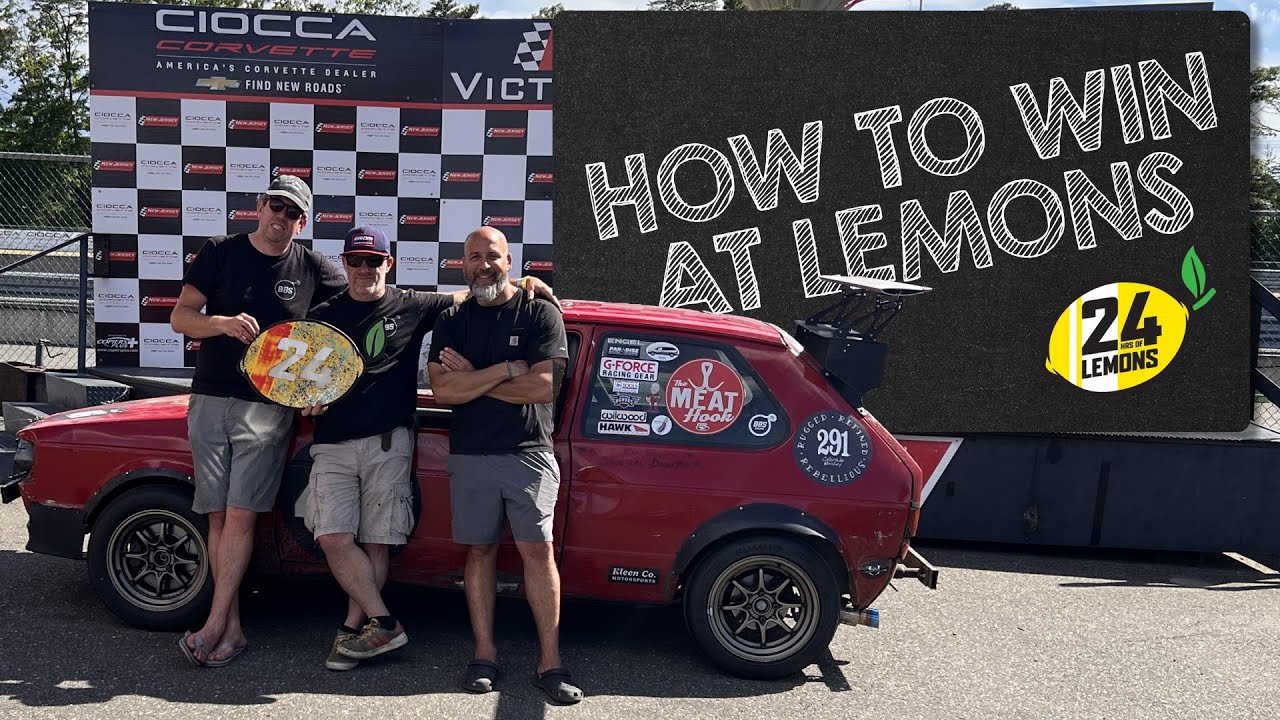 24 Hours of Lemons: NJMP 2024...BBS gets their first win!!! - YouTube