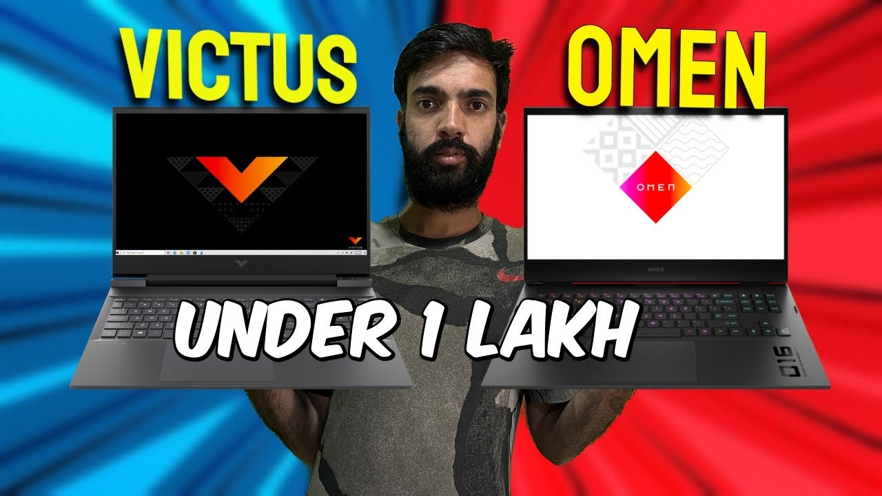 The Best Gaming Laptop Under 1 Lakh⚡HP Victus vs HP Omen - YouTube