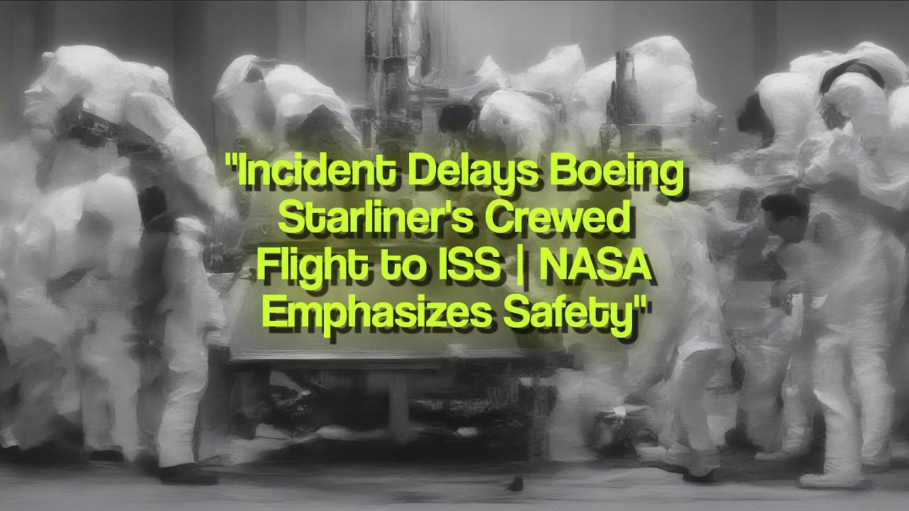 Incident Delays Boeing Starliner's Crewed Flight to ISS | NASA ...