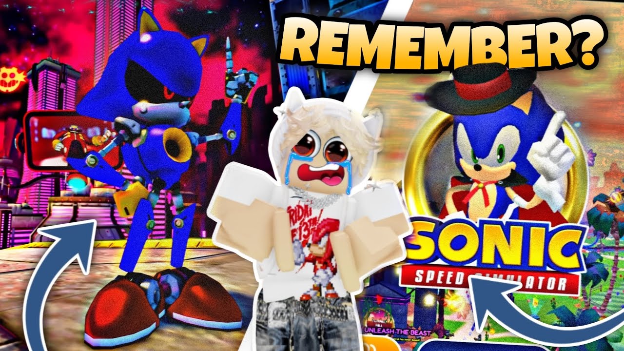 🥺 Do YOU Remember Sonic Speed Simulator 1.0 !? 😫 - Roblox - YouTube