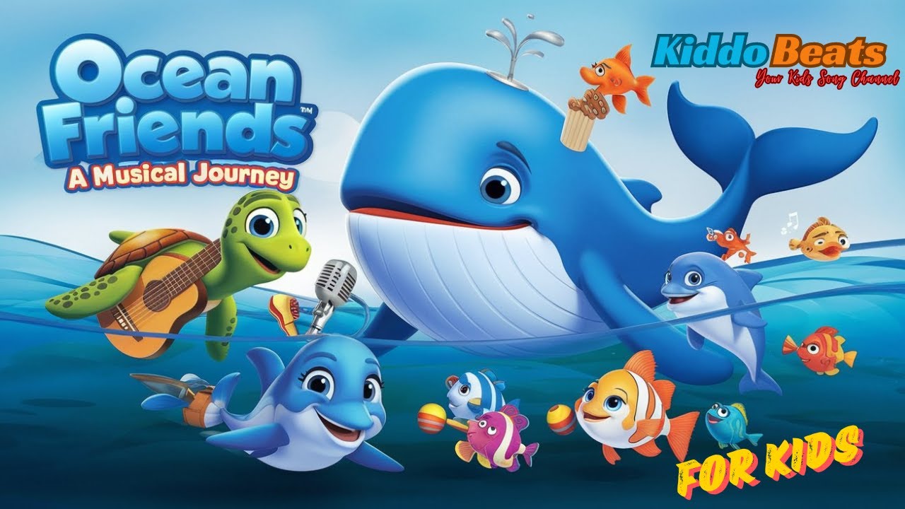 "Ocean Friends: A Musical Journey" | @KiddoBeats452 Nursery Rhymes ...