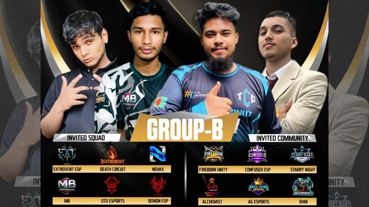 [🔴LIVE] DEATH CIRCUIT CHAMPIONSHIP SEASON-1 INVITED GROUP-B - YouTube