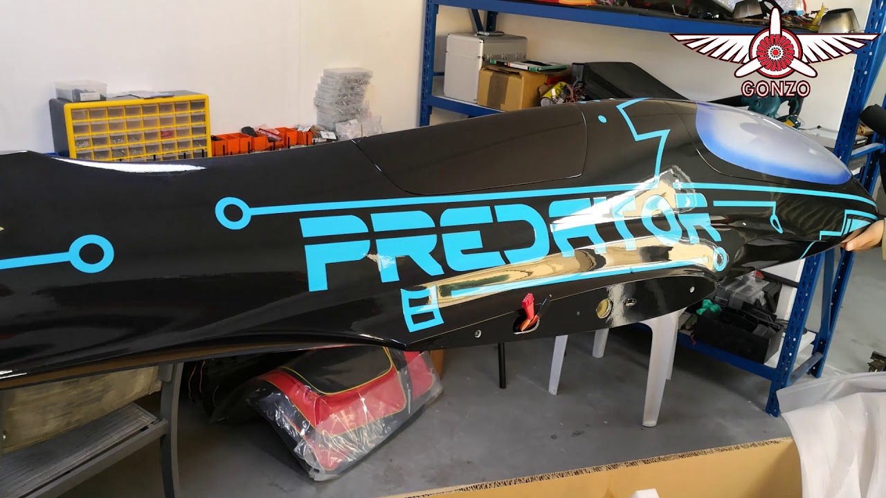 Unboxing Pilot Rc Predator 2.2m - YouTube