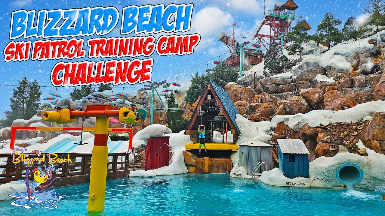 Ski Patrol Training Camp Challenge at Disney's Blizzard Beach (Feb 2024 ...