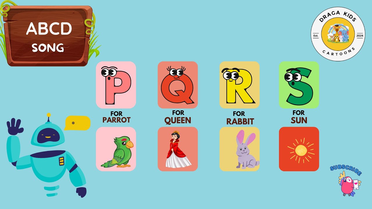 Abcd songs for childrens - YouTube