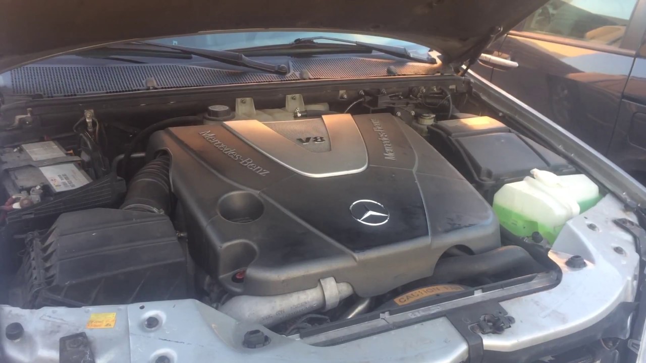 Burn ML 400 CDI w163.128 OM628 -15°C - YouTube