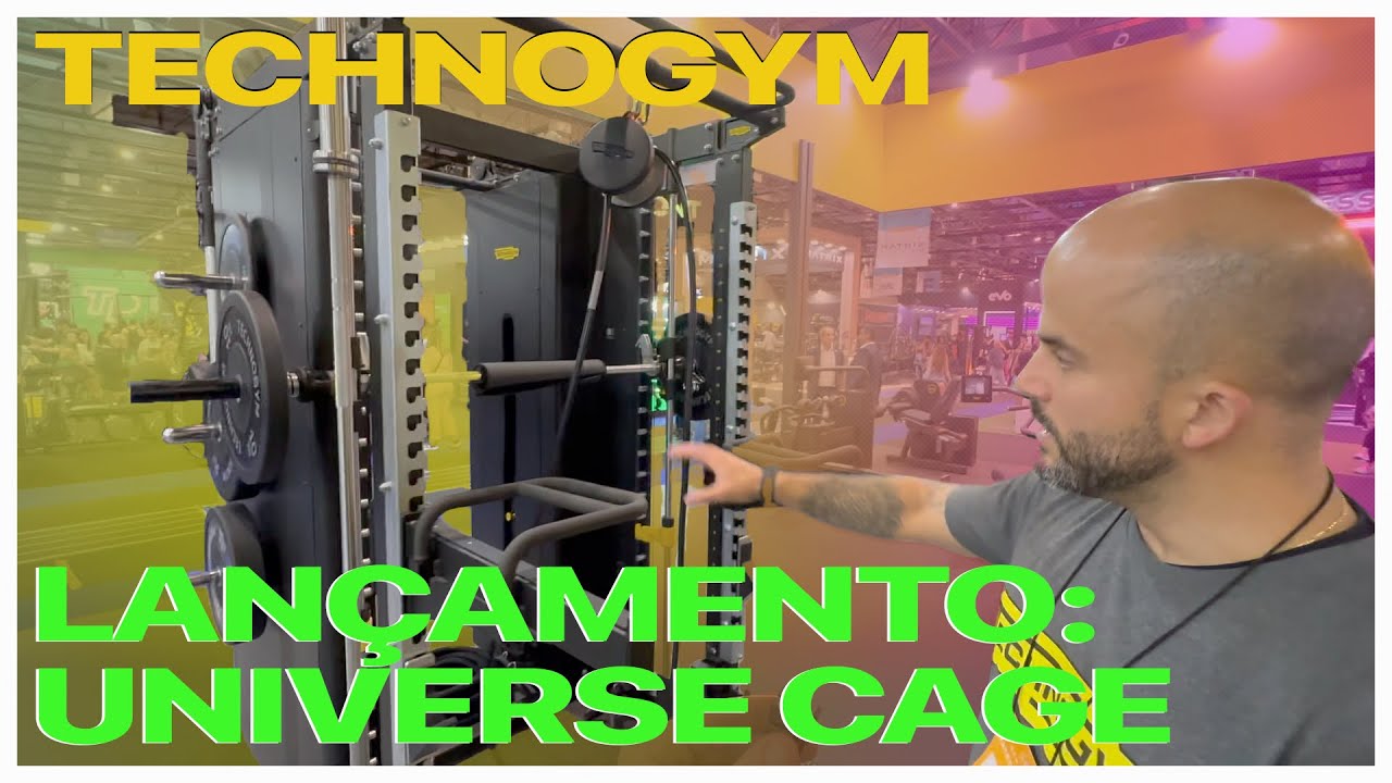 Em primeira mão MULTIFUNCIONAL da TECHNOGYM | UNIVERSE CAGE - YouTube