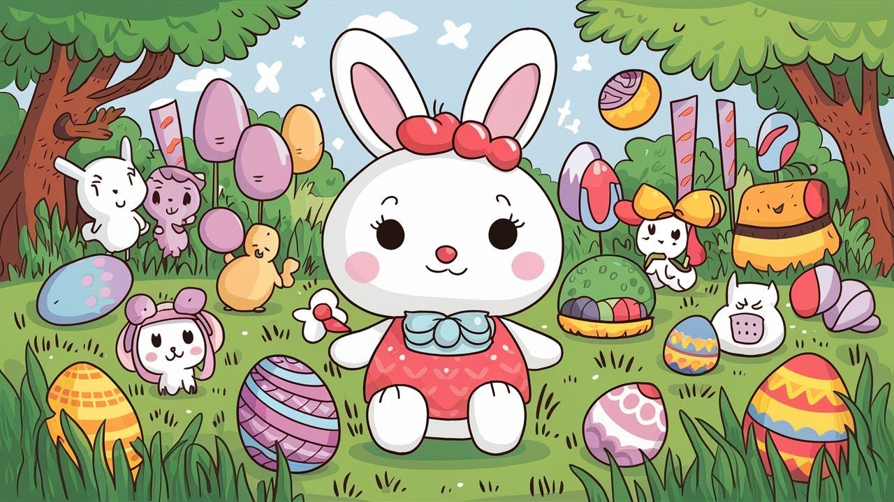 How to Draw a Cute Easter Bunny | Easily and Simply, Step by Step ...