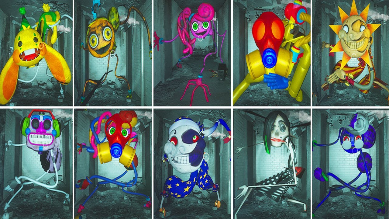 All New JUMPSCARE OF FINAL BOSS Compilation in Poppy Playtime Chapter 3 ...