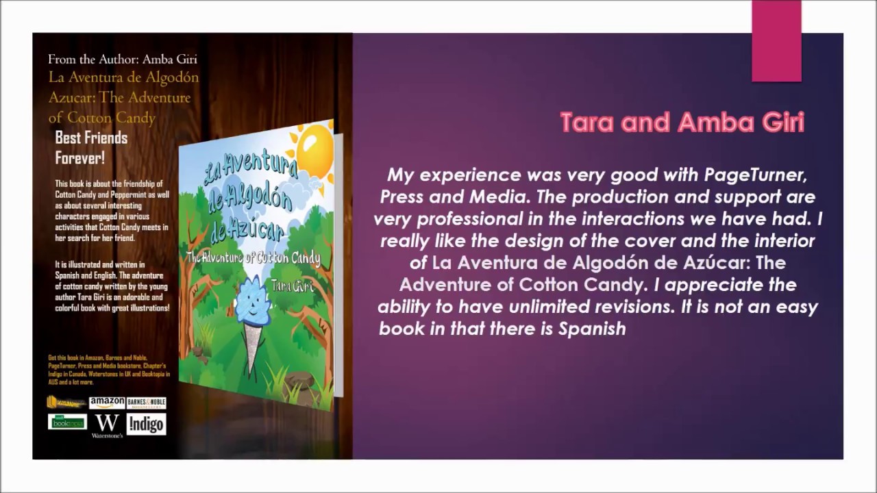The Adventures of Cotton Candy by Tara Giri—PageTurner Press and Media ...