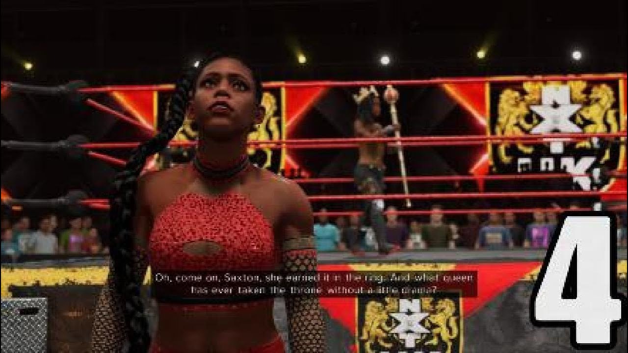 WWE 2K23 MyRise #4 - Crown Me Queen - YouTube