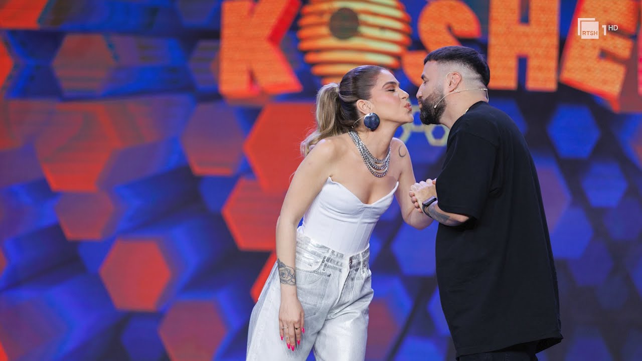 DJ PM dhe Sarah Berisha bashkë në skenën e "Kosheres" - RTSH 21 Maj ...