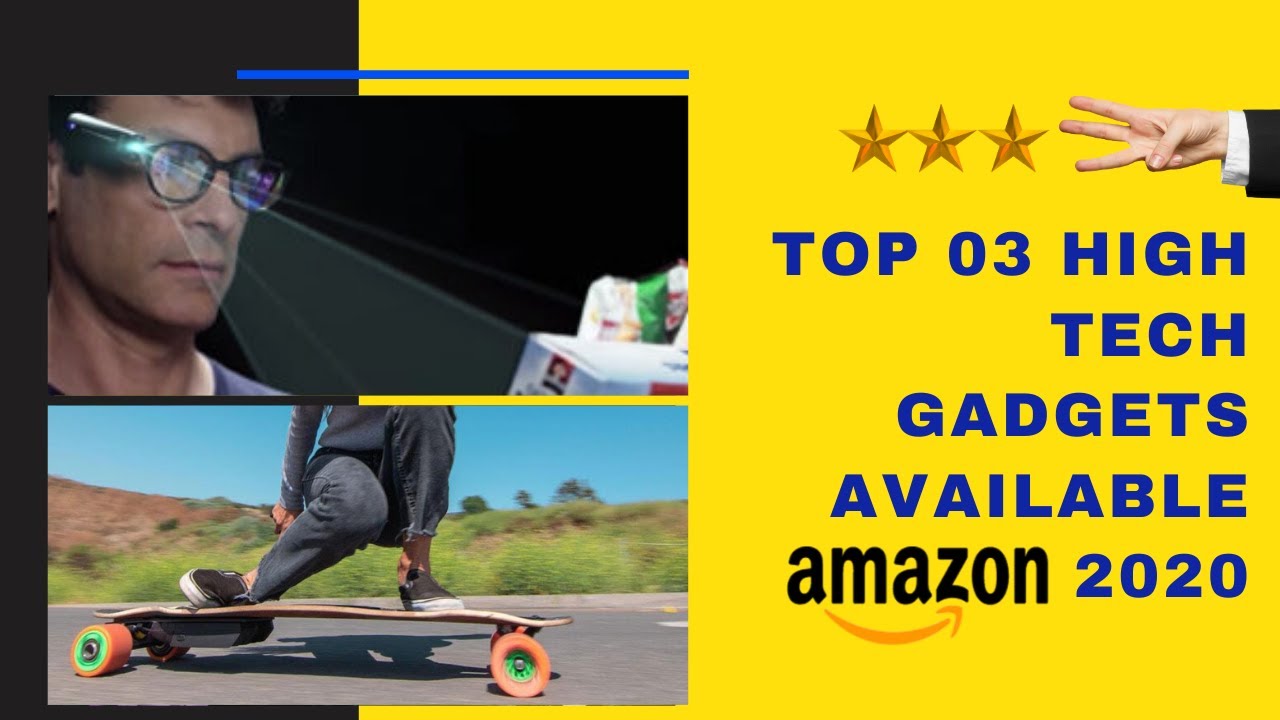 TOP 03 HIGH TECH GADGETS AVAILABLE ON AMAZON NOW | 2023 - YouTube