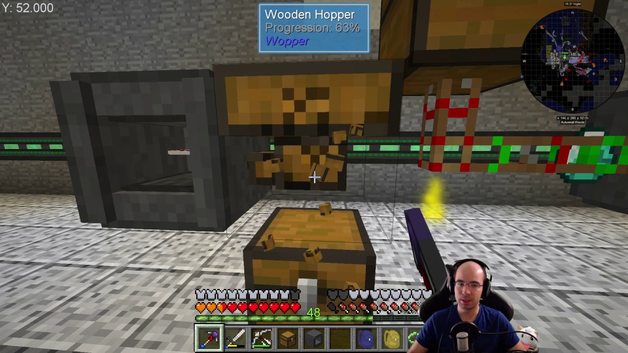Ausbau des ME Systems | Minecraft SevTech Ages | Let's Stream - YouTube