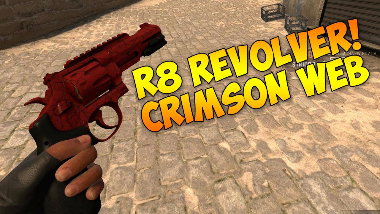 CS GO - R8 Revolver Crimson Web (Factory New) Showcase! - YouTube