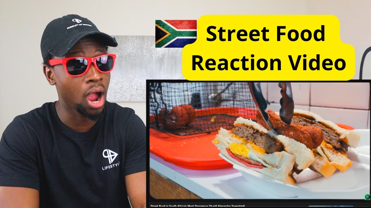🇿🇦American Reacts to Street Food in South Africa’s Most Dangerous Slum ...