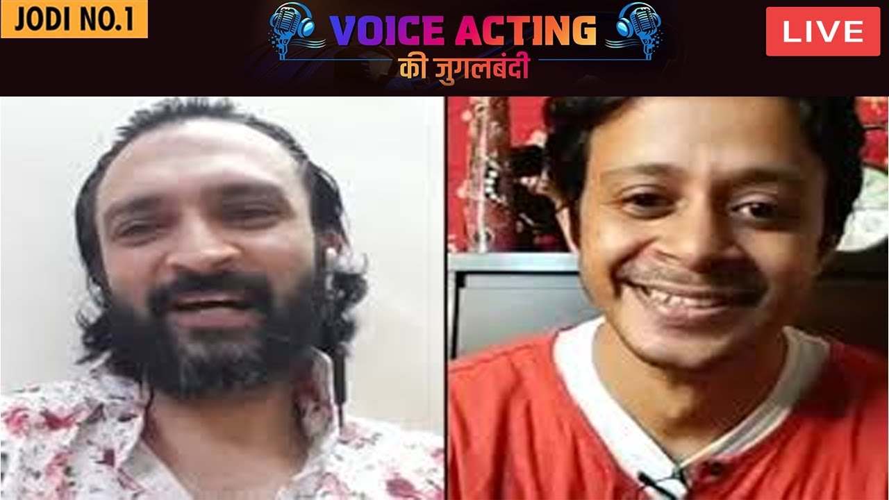 Sanket Mhatre and Rajesh Kava | VOICE ACTING KI JUGALBANDI | episode 1 ...