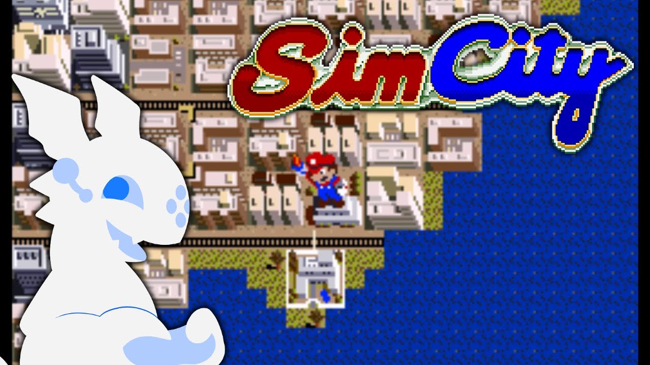 Sim City (SNES) - How To Build A Megalopolis! - YouTube