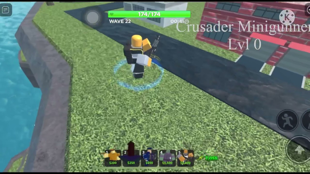 Crusader Minigunner all level (Roblox TDS) - YouTube