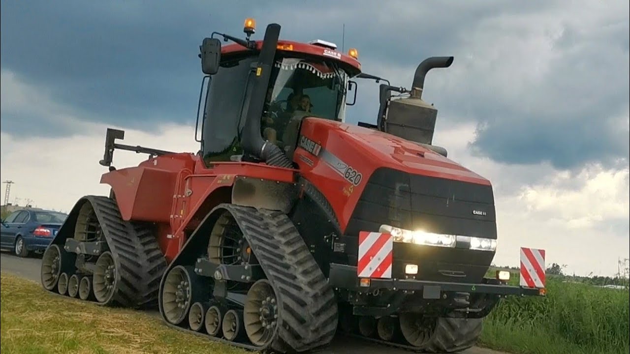 Traktoriáda Vrchy 2021 - Case IH Quadtrac 620 & Claas Axion 960 🔥🔥 ...