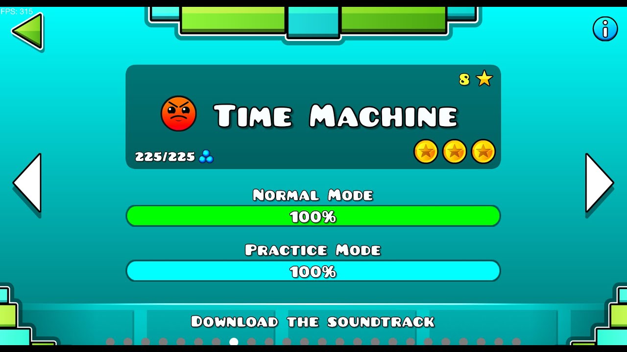 Geometry Dash - Time Machine All Coins - YouTube