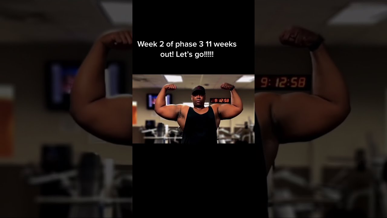 Week one down week two in session #cuttingseason #bodybuilding # ...