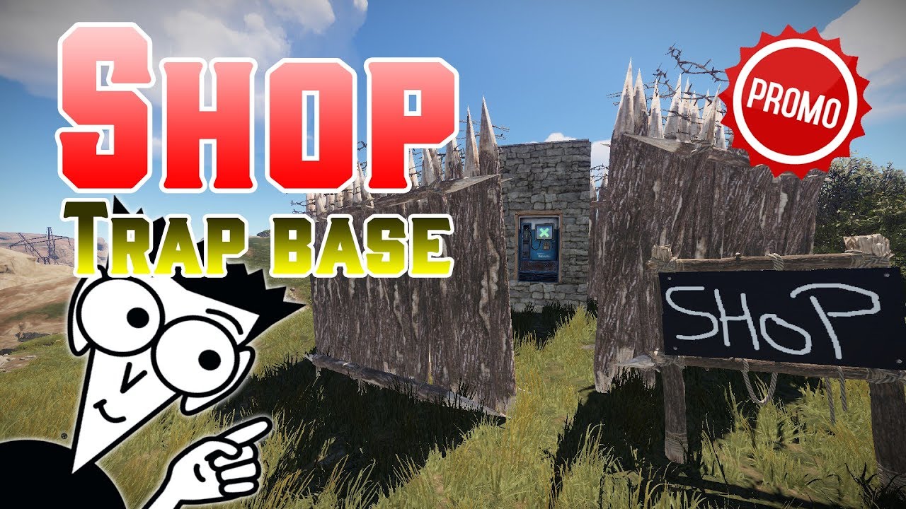 Rust Fr - [TUTO] Shop Trap Base #5 - YouTube