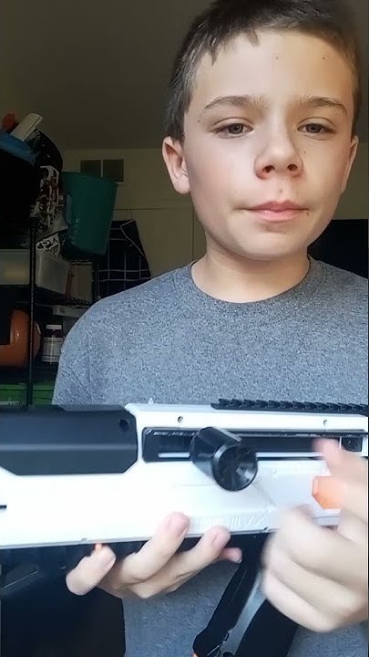 how to fix NERF HELIOS priming bolt (jam button) being stuck... - YouTube