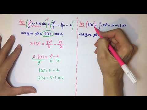 İntegral - I  Video Anlatım MATEMETRİ ,Matematik Ders Videoları
