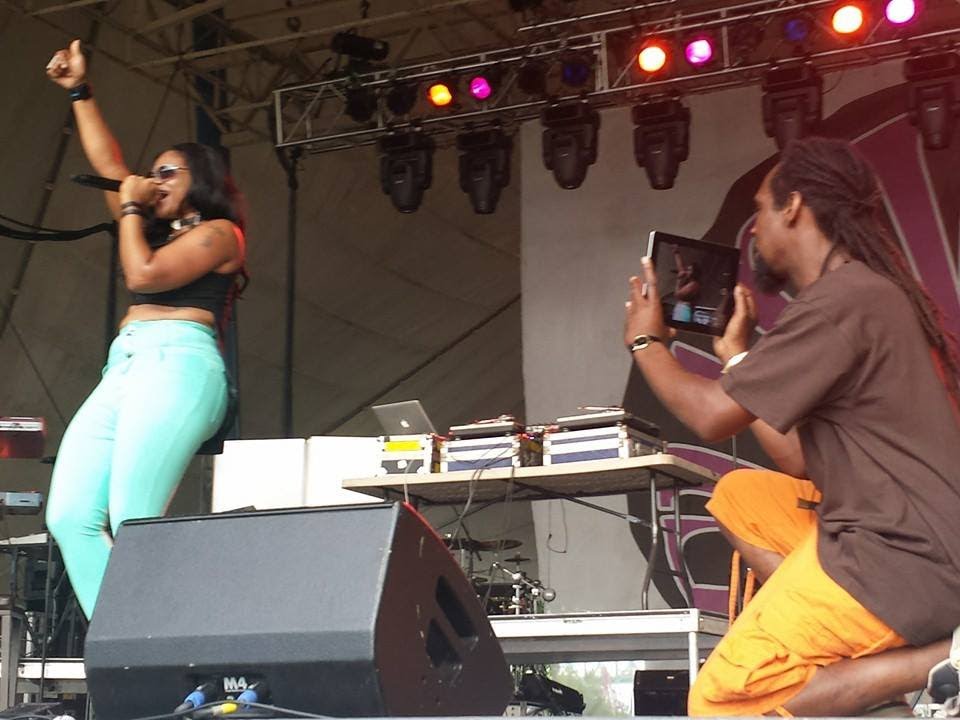 Ms B. Devine LIVE at Funk Fest 2014 Jacksonv - YouTube