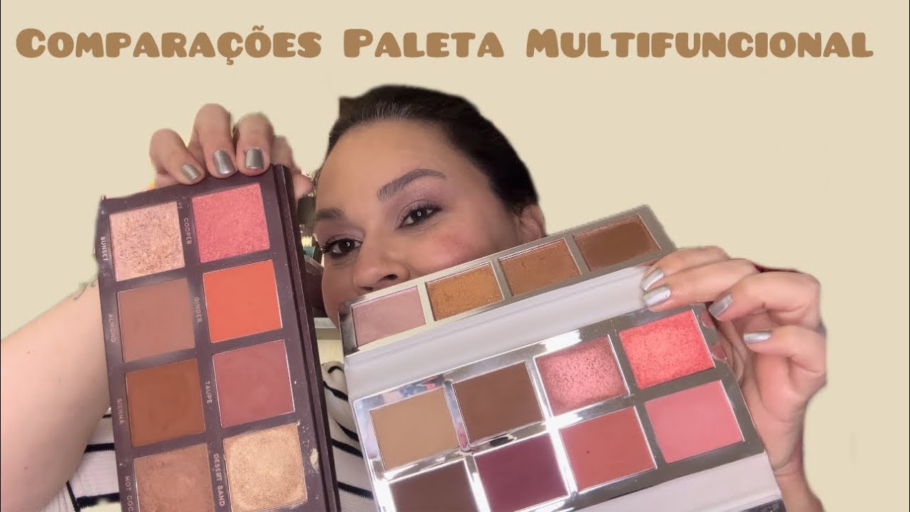 Comparando a Paleta One Multifuncional : Make B - YouTube