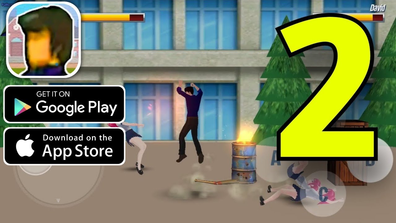 College fight | Mobile Game 2 - YouTube