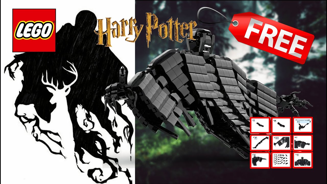 Lego Harry Potter, dementor of Creat Bricks #legomoc #harrypotter #lego ...