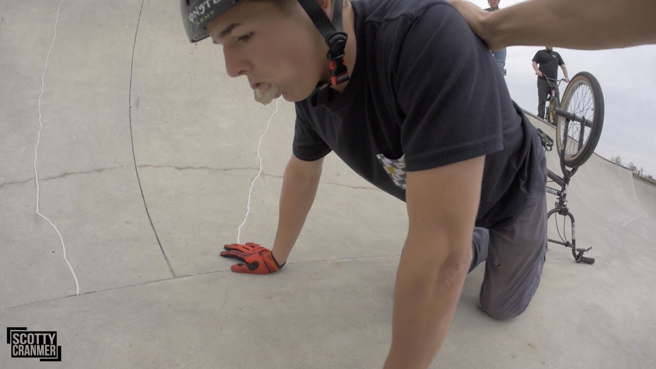 MATTY SLAMS HARD AT THE SKATEPARK! - YouTube