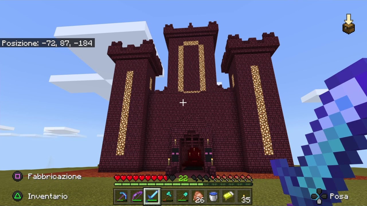 Minecraft Fantasia Finale fortezza - YouTube