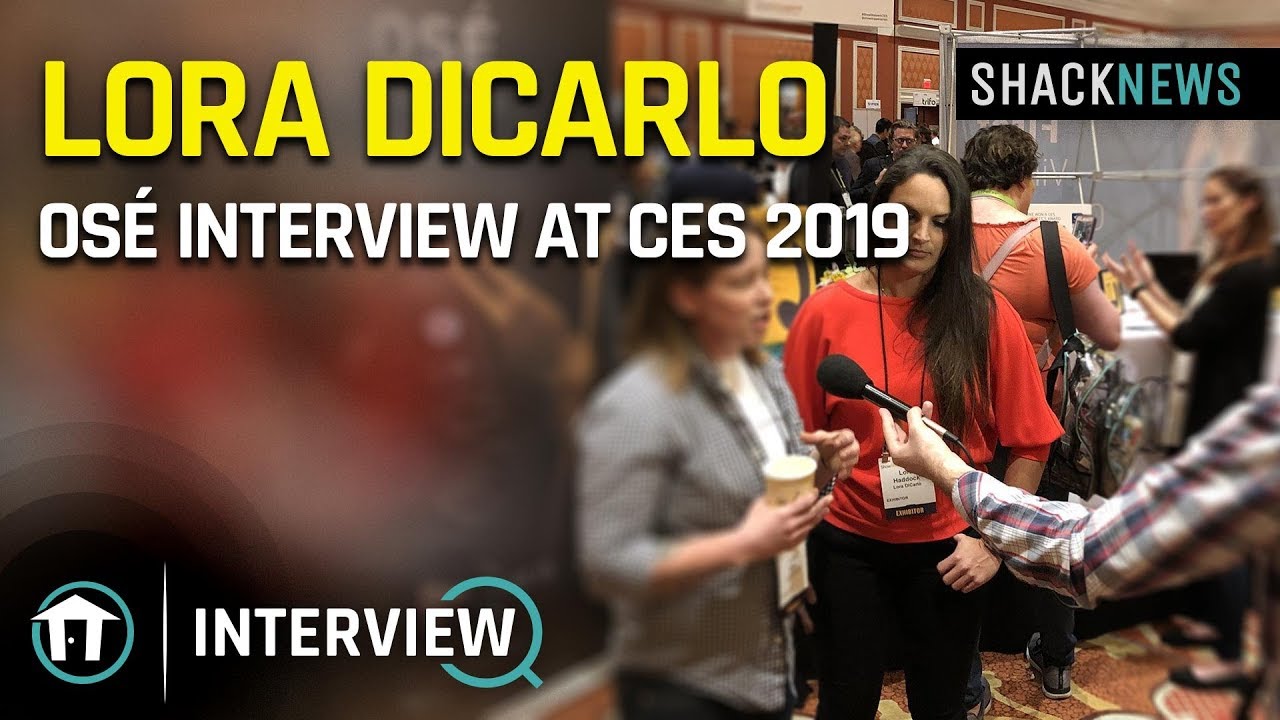 Lora Dicarlo Osé Interview at CES 2019 - YouTube